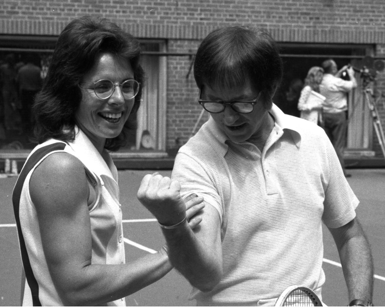 Today in Sports - Billie Jean King beats Bobby Riggs in straight sets ...