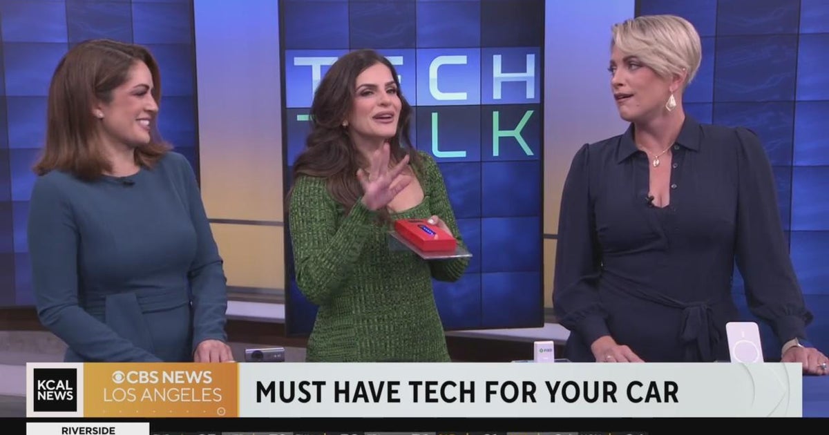 Tech Talk: new tech gadgets for vehicles - CBS Los Angeles