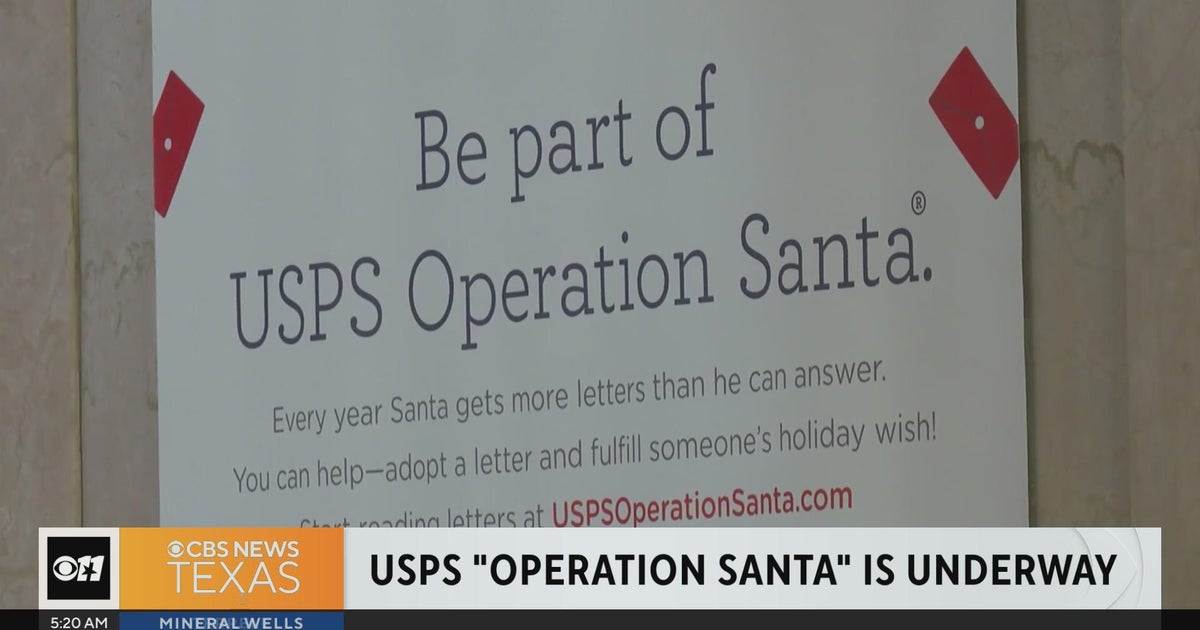 USPS' 'Operation Santa' is underway - CBS Texas