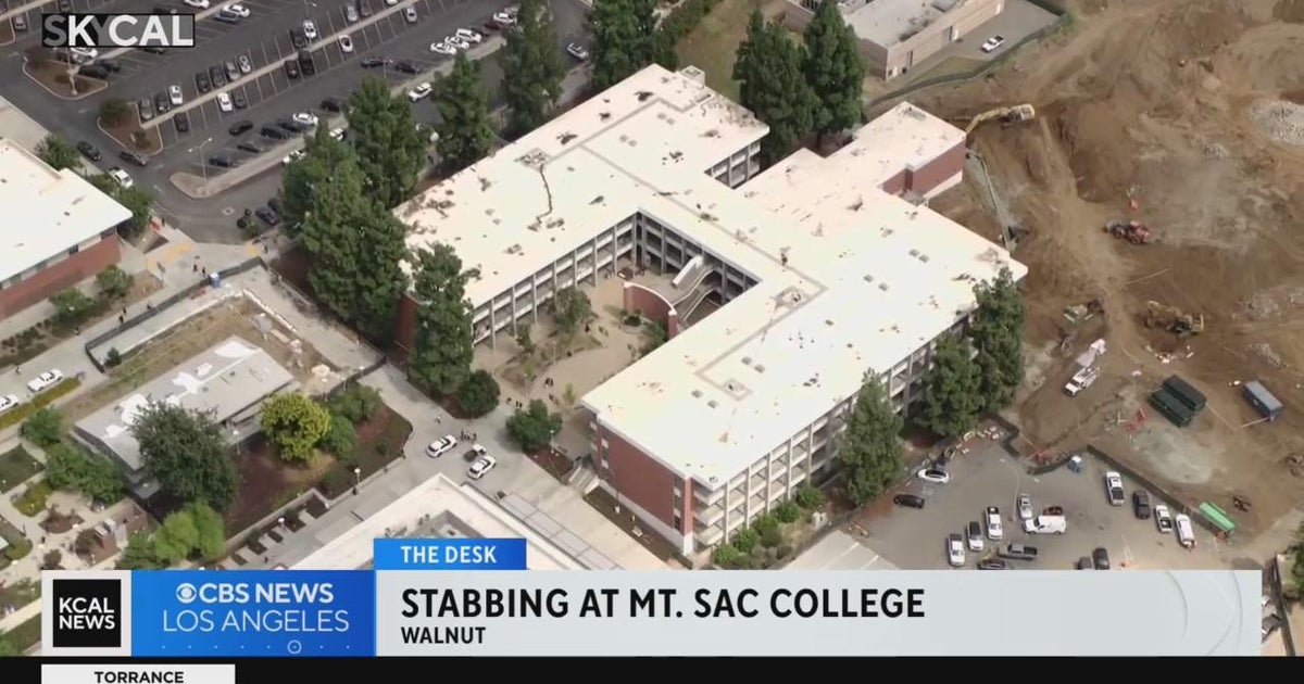 Authorities investigate Mt. SAC community college stabbing - CBS Los ...