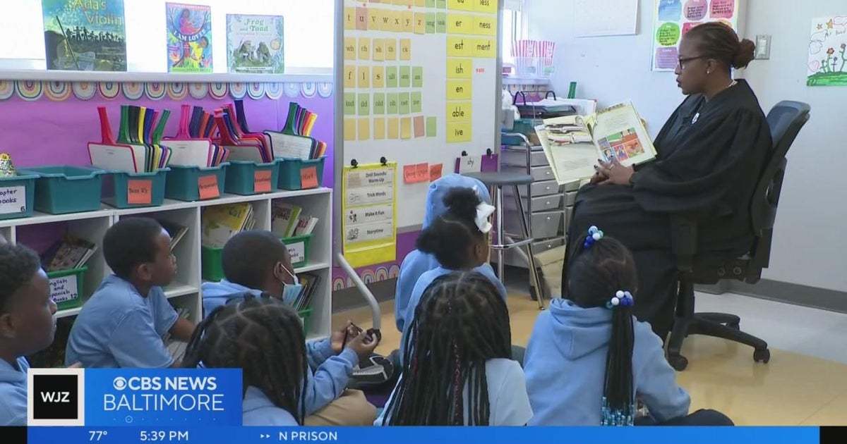Maryland judges read stories, talk about their profession to Baltimore ...