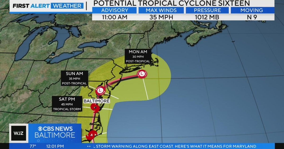 Tropical Storm Warning along East Coast. Here's what it means for ...