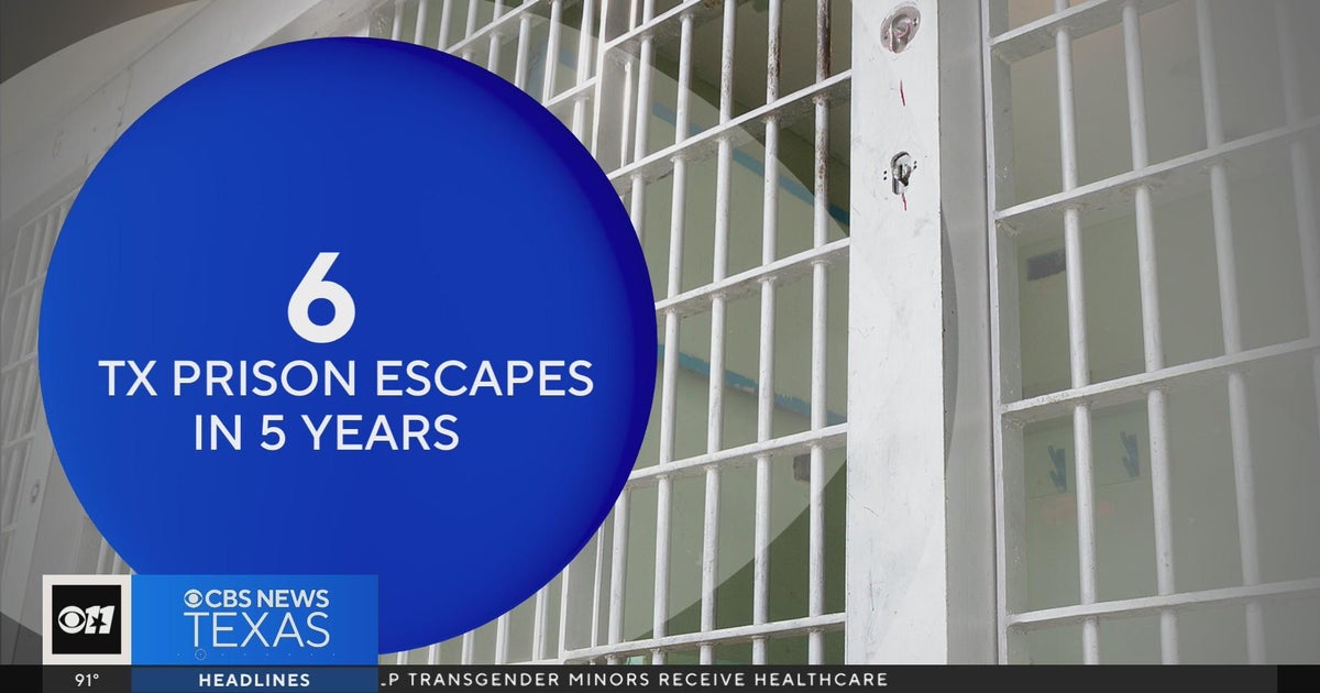 How common are prison escapes and what's the real risk? - CBS Texas