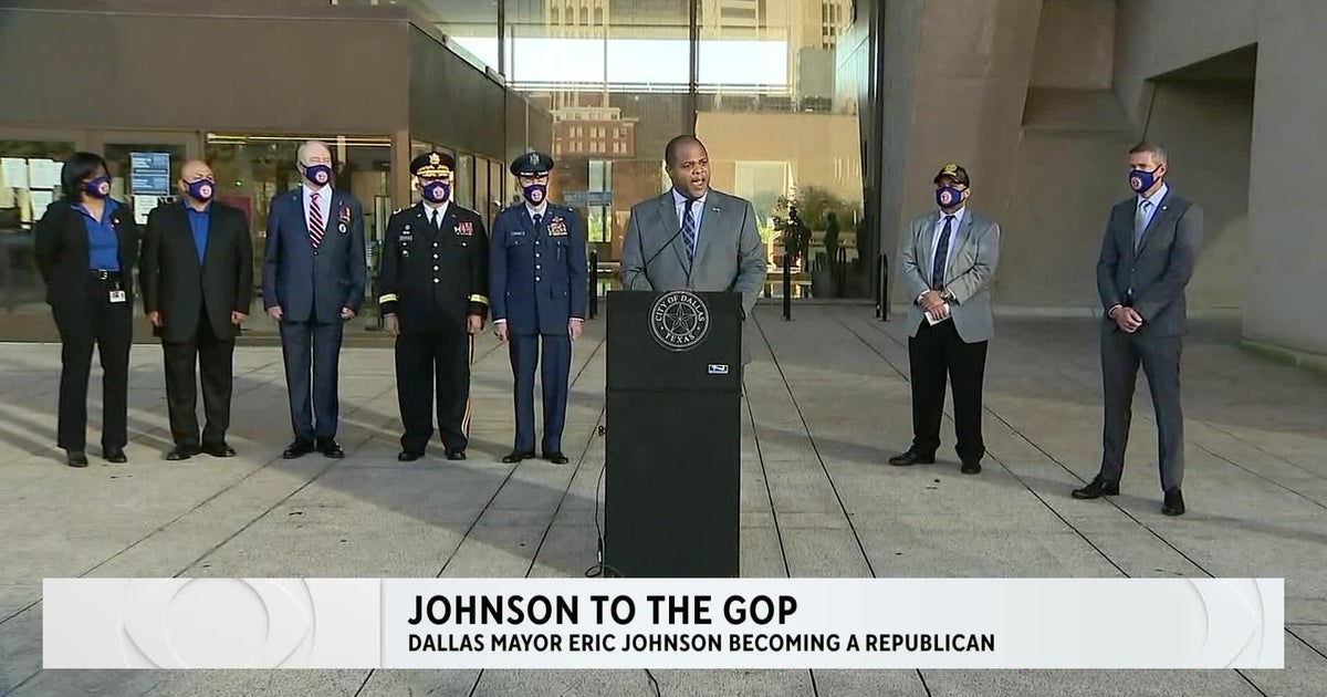 Dallas Mayor Eric Johnson switching to the Republican Party - CBS Texas