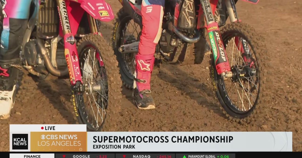 KCAL’s Rick Montanez takes a dirt bike for a spin - CBS Los Angeles