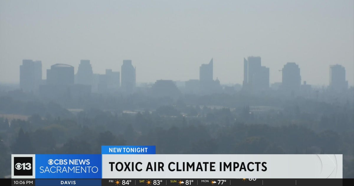 New study reveals toxic air's impacts on fighting climate change - CBS ...