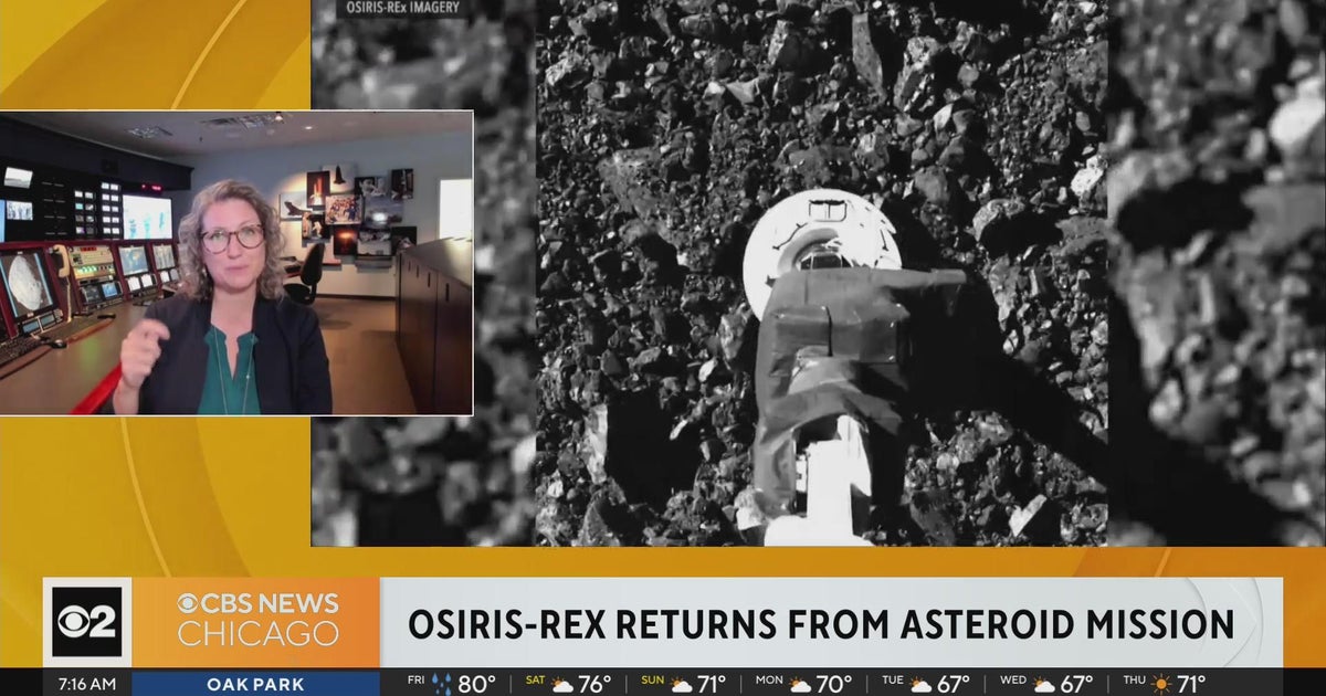 Osiris-Rex returns from asteroid mission - CBS Chicago