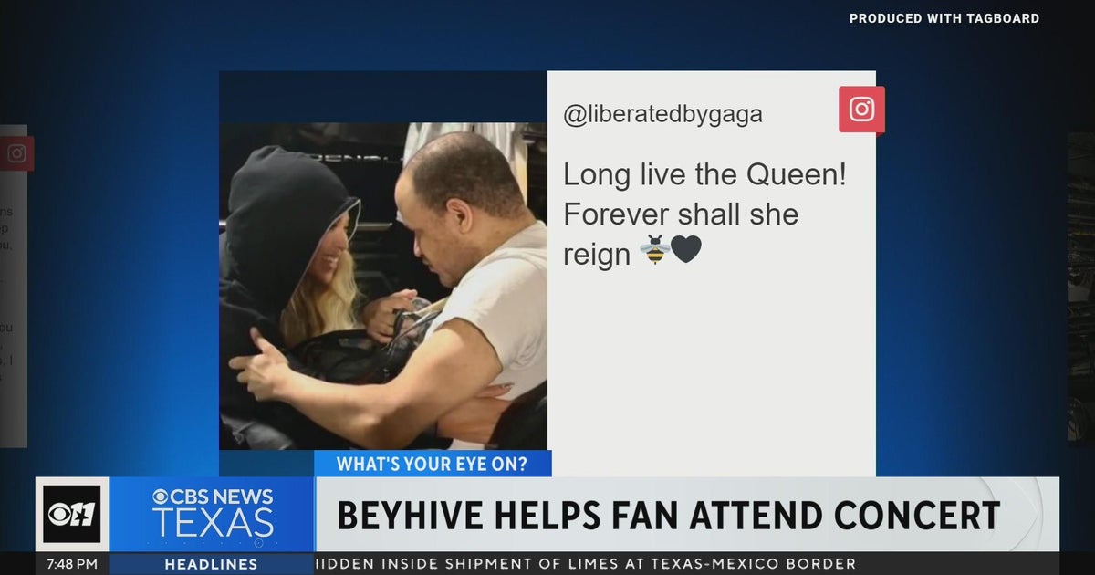 BeyHive helps fan attend Renaissance show - CBS Texas