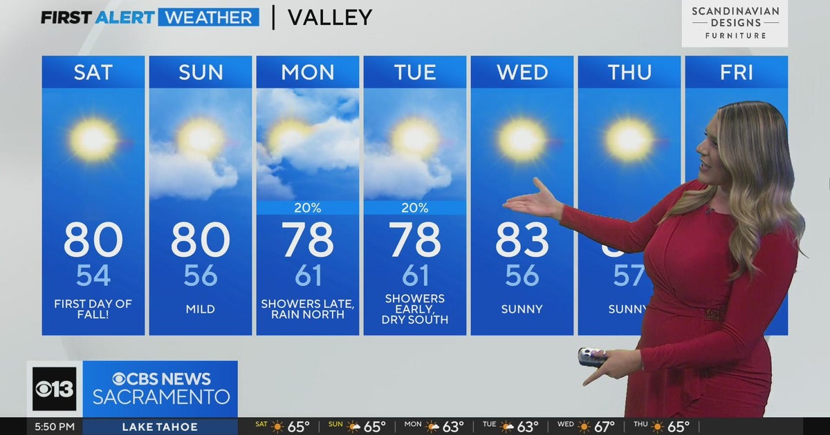 Friday evening Northern California weather forecast - 9/22/23 - CBS ...