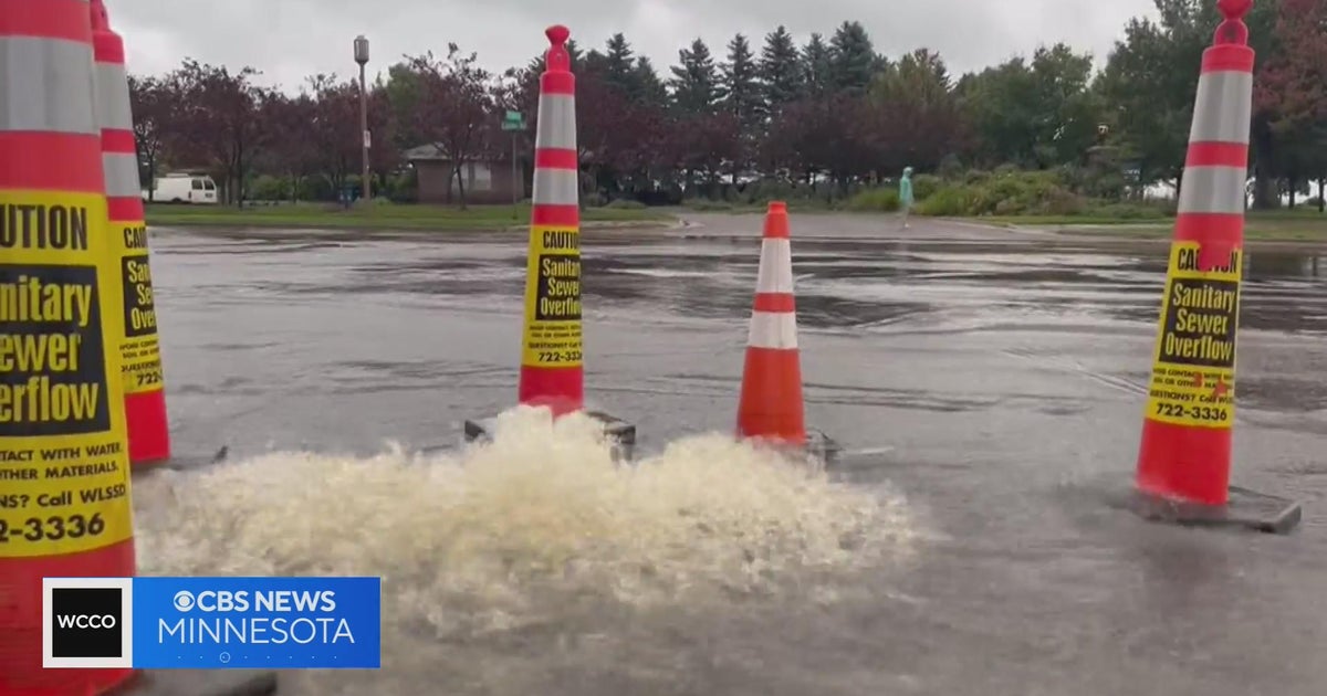 Duluth experiencing flash flooding after weekend rainfall - CBS Minnesota