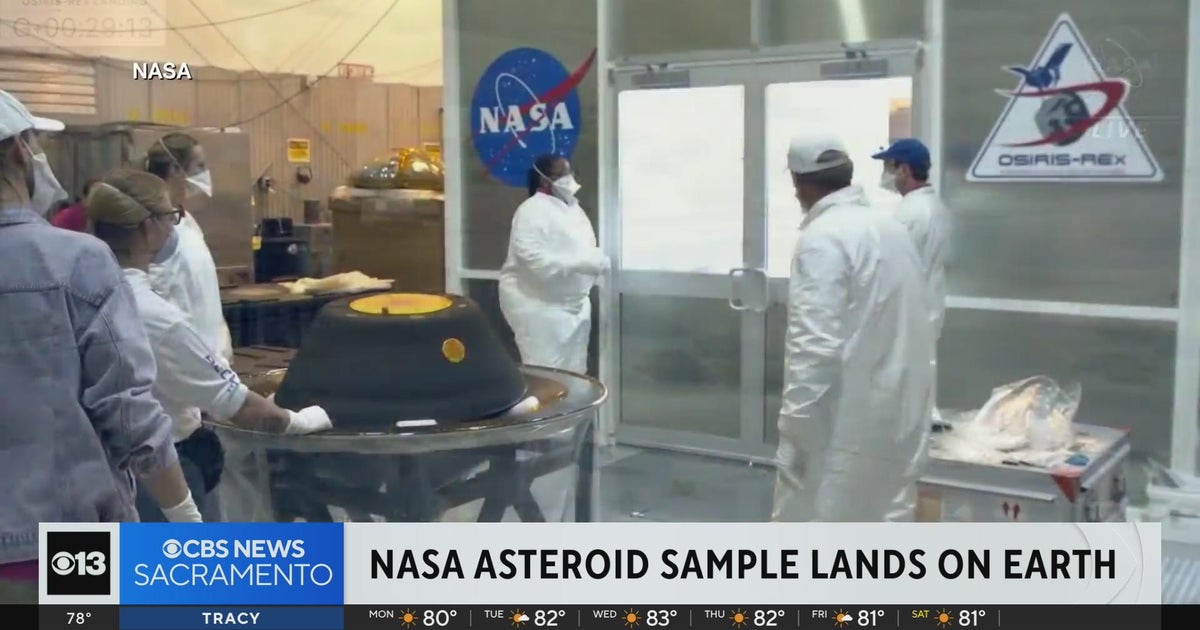 Nasa asteroid sample lands on Earth - CBS Sacramento