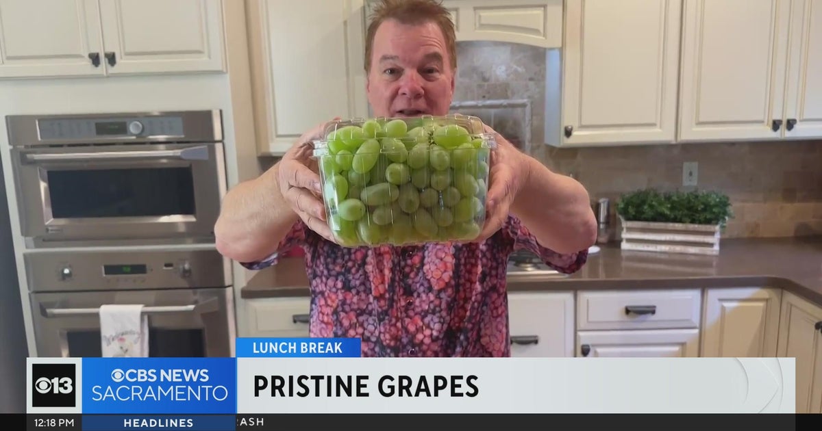 Lunch Break: Pristine grapes - CBS Sacramento