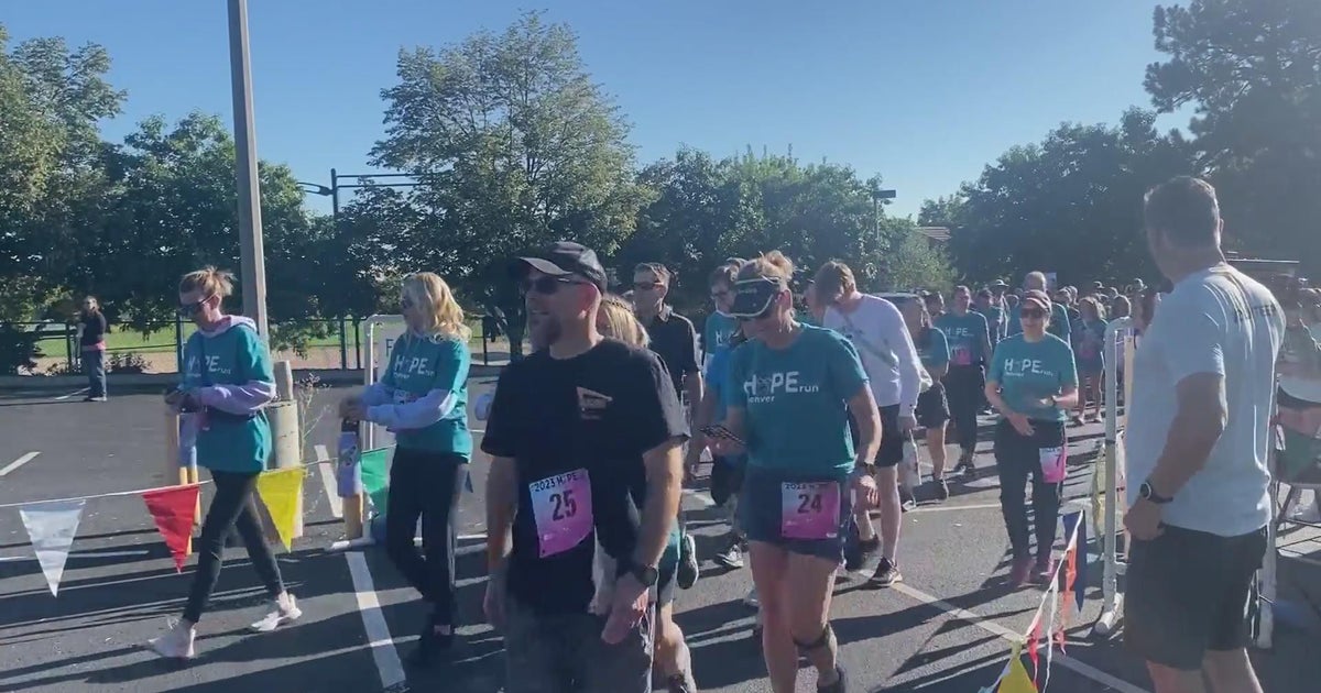 Runners hit the streets of Golden for Robbie's Hope - CBS Colorado