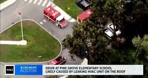 Leak forces evacuation of elementary school in Rowley - CBS Boston