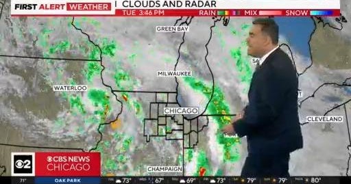 Chicago Weather Alert: Storms continue tonight - CBS Chicago