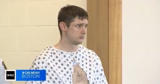 Man accused of stabbing Taunton police officers appears in court - CBS ...