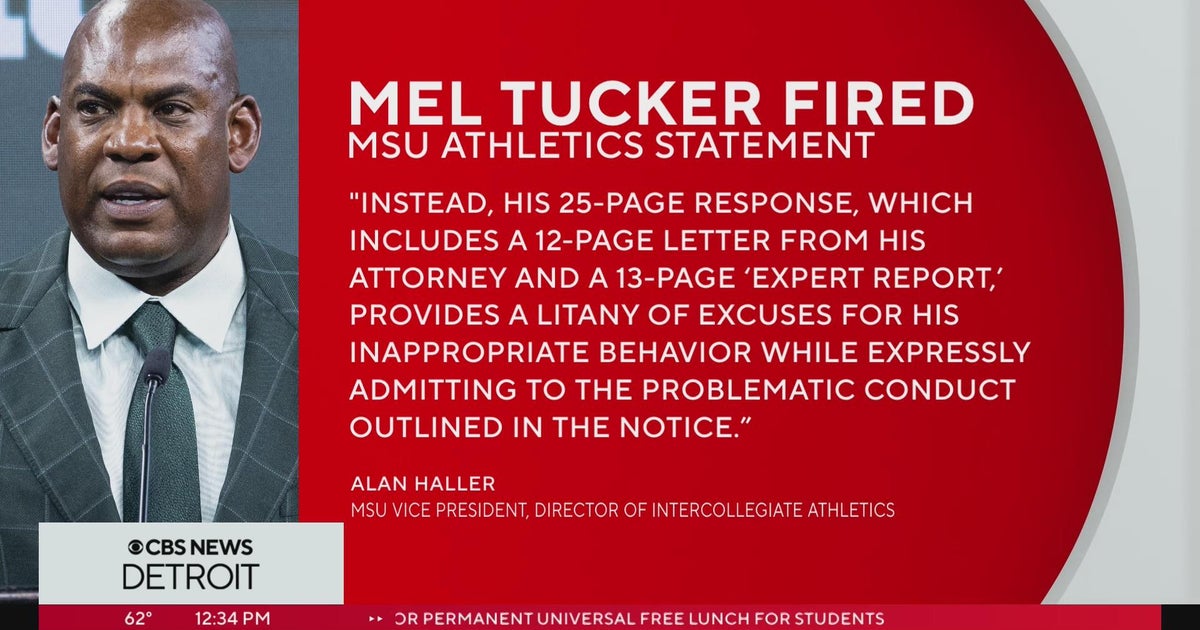 Michigan State officially fires Mel Tucker amid sexual harassment ...
