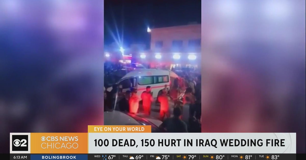 100 dead, 150 hurt in Iraq wedding fire - CBS Chicago