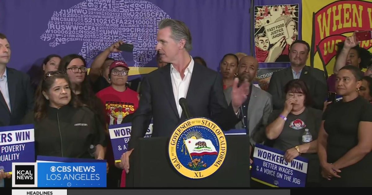 Gov. Newsom signs AB 1228, raising the minimum wage for fast food ...