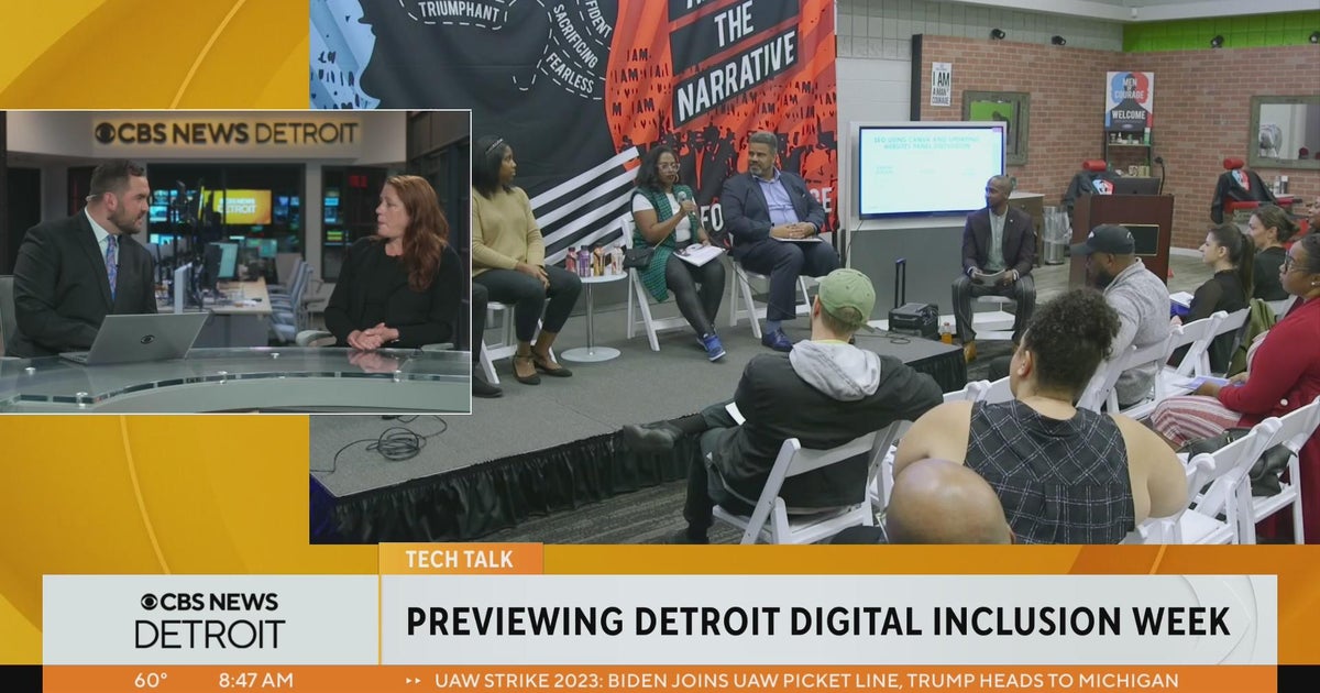 Tech Talk: Previewing Detroit Digital Inclusion Week - CBS Detroit
