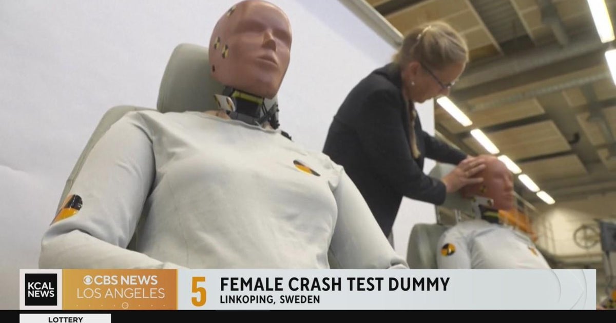 Researchers in Sweden have developed a female crash test dummy - CBS ...