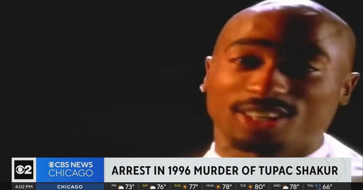 Man arrested in 1996 murder of Tupac Shakur - CBS Chicago