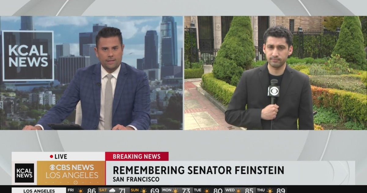 Shawn Chitnis reports from Dianne Feinstein’s San Francisco ...