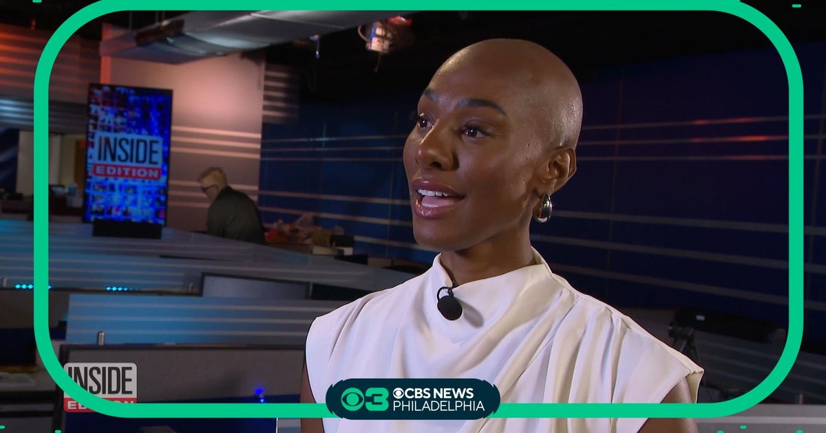 Aziza Shuler opens up on Inside Edition about alopecia - CBS Philadelphia