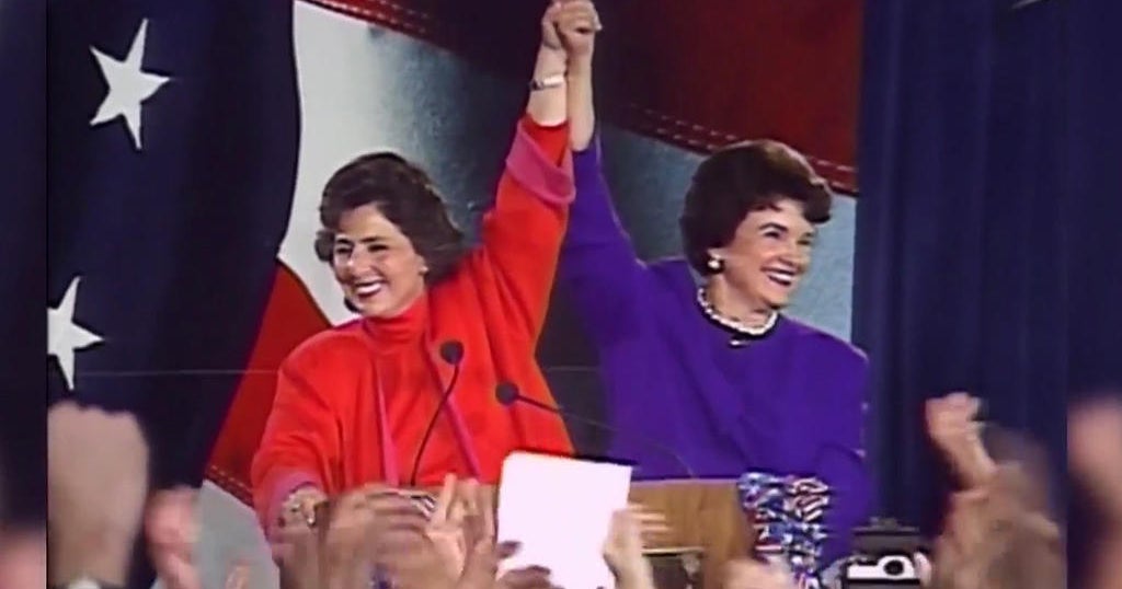Feinstein pioneered path to political power for women - CBS San Francisco