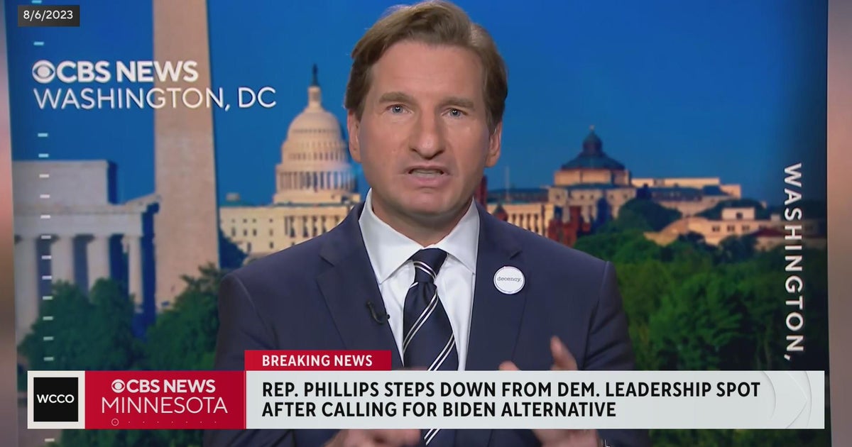 Congressman Dean Phillips leaves House leadership role - CBS Minnesota