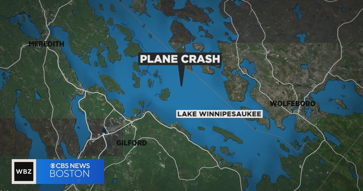 Pilot killed after plane crashes into Lake Winnipesaukee - CBS Boston