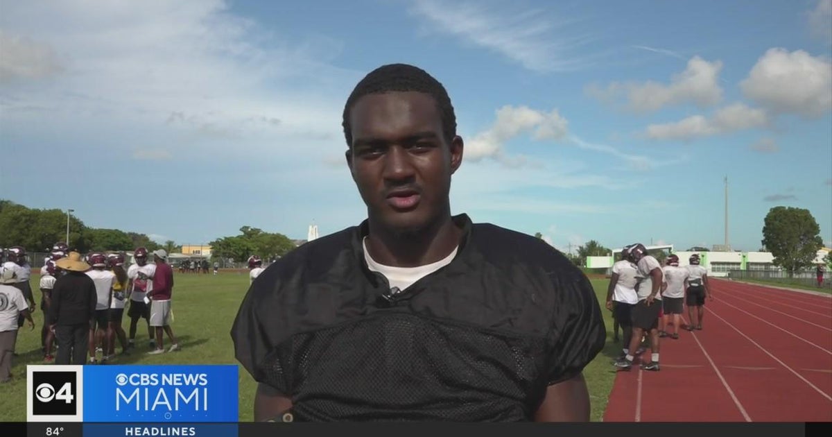 CBS Miami Nat Moore Trophy nomination: Jeremiah Marcelin from Miami ...