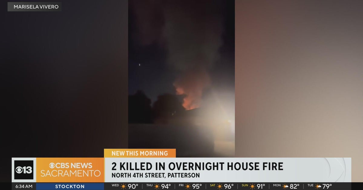 2 dead in Patterson house fire, authorities say - CBS Sacramento