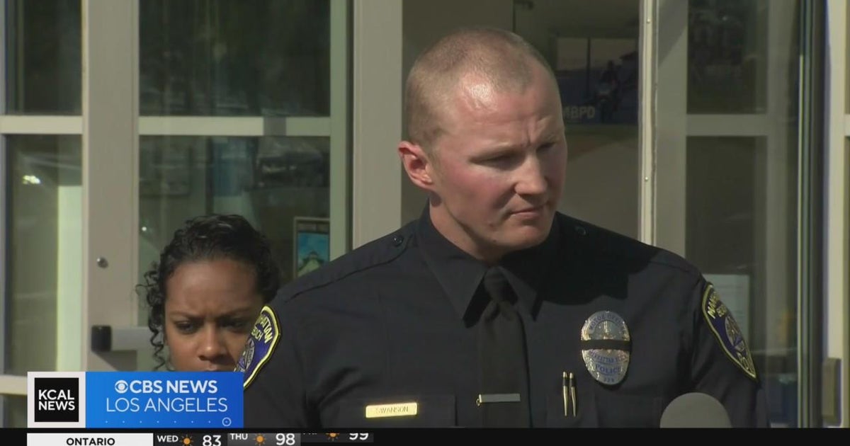 File footage of MBPD Police Officer Chad Swanson speaking about Route ...