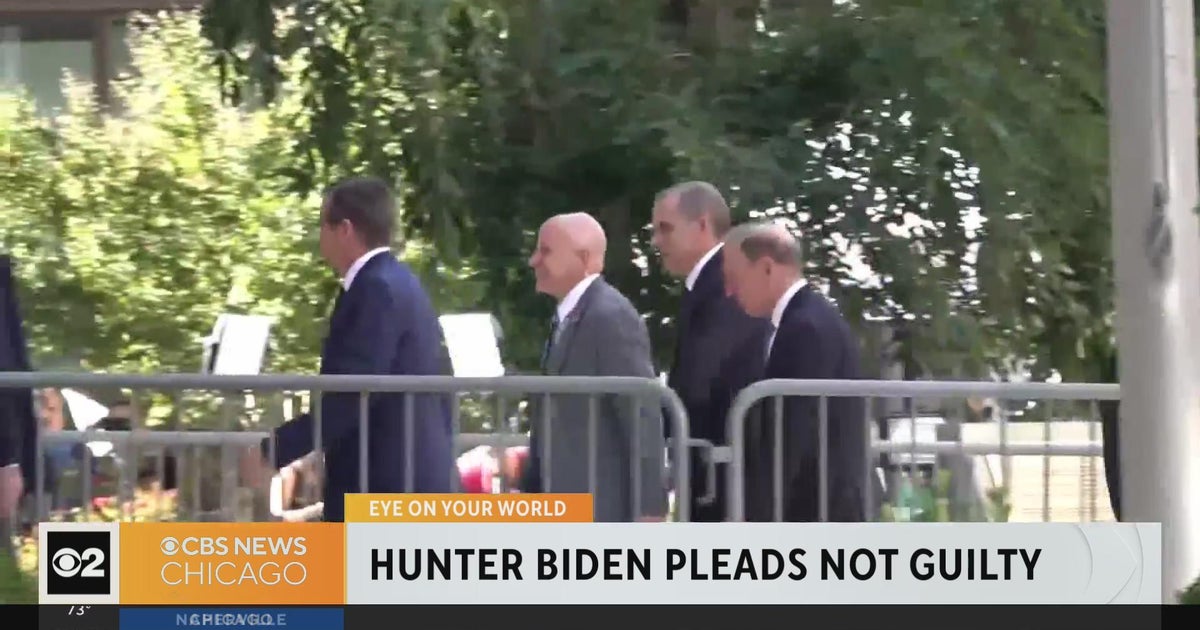 Hunter Biden pleads not guilty - CBS Chicago
