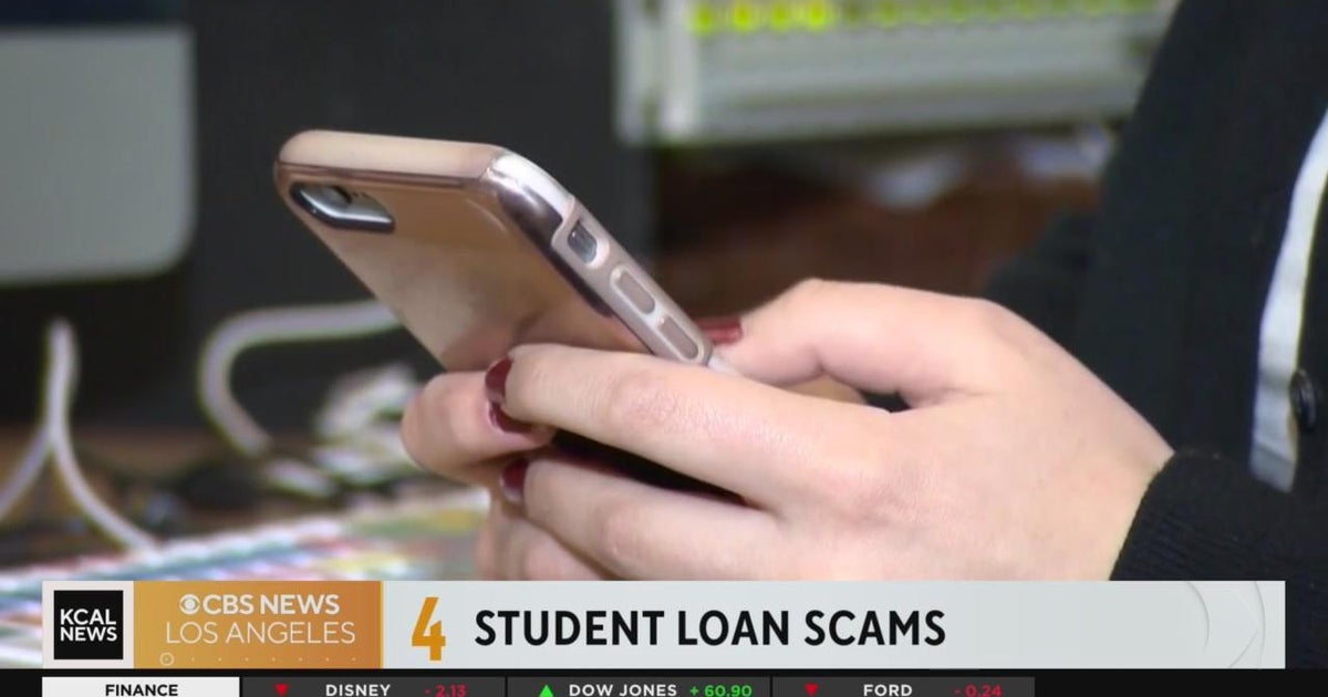 Student loan scams are on the rise: On Your Side - CBS Los Angeles