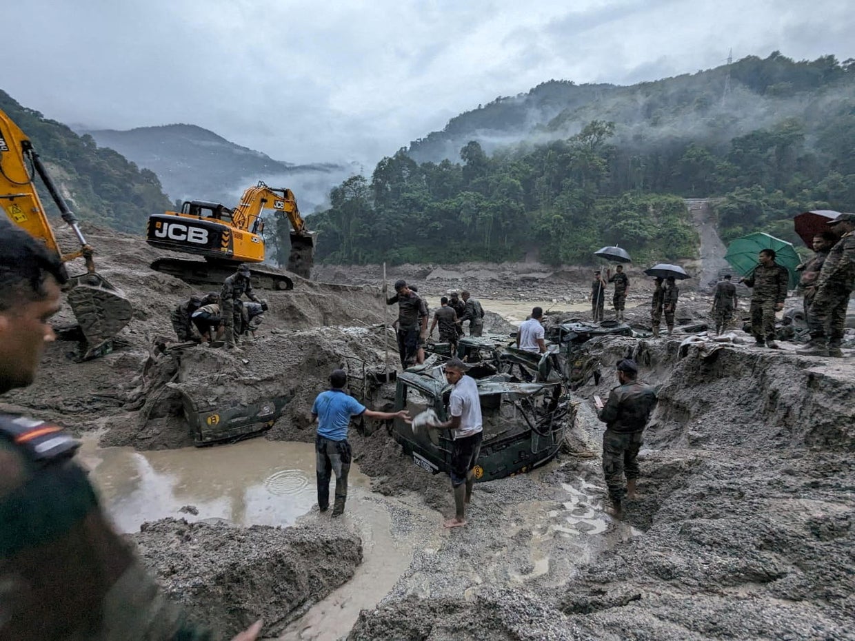 Flood unleashed by India glacial lake burst leaves at least 10 people ...