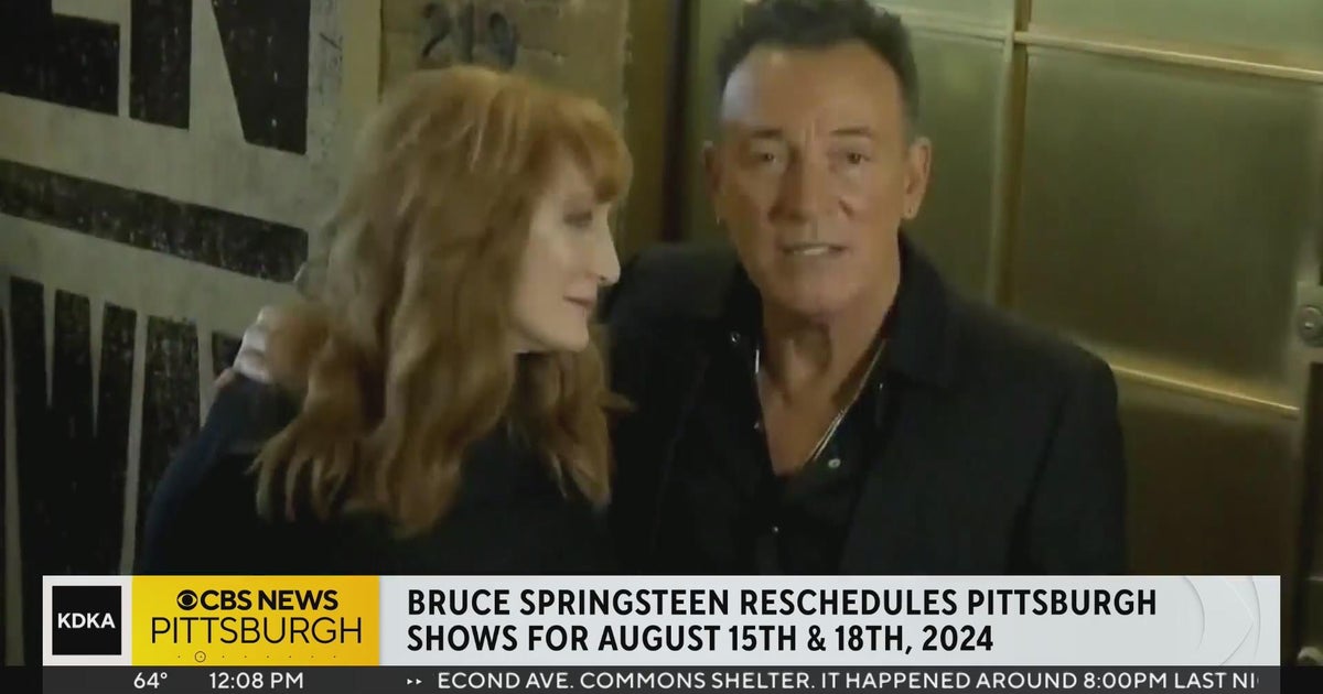 Bruce Springsteen announced new dates for postponed shows - CBS Pittsburgh