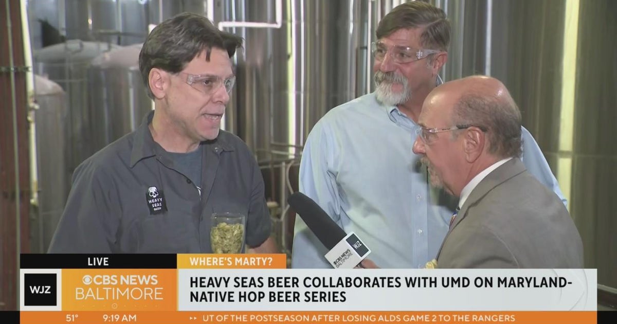 Where's Marty? At Maryland's largest craft brewer learning about the ...