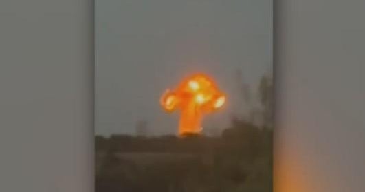 Helium balloon catches fire after crashing into power lines in Kaufman ...