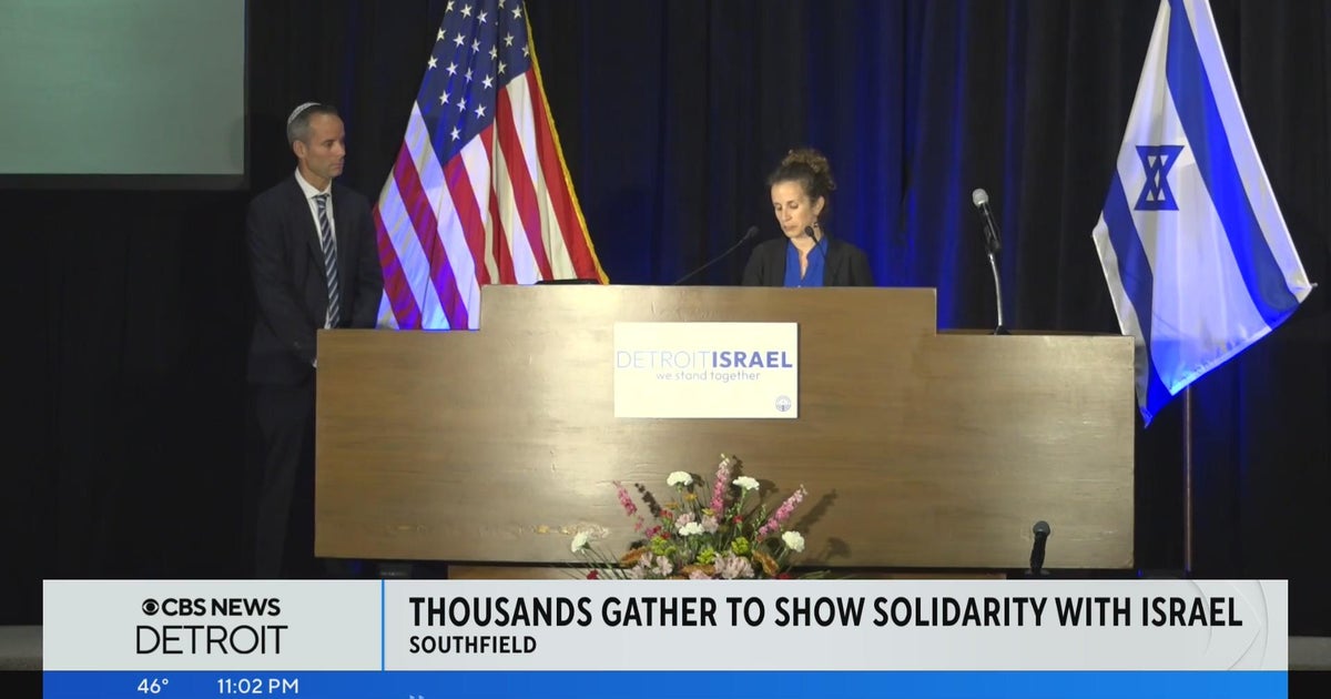 Thousands stand in solidarity with Israel at Michigan's Congregation ...