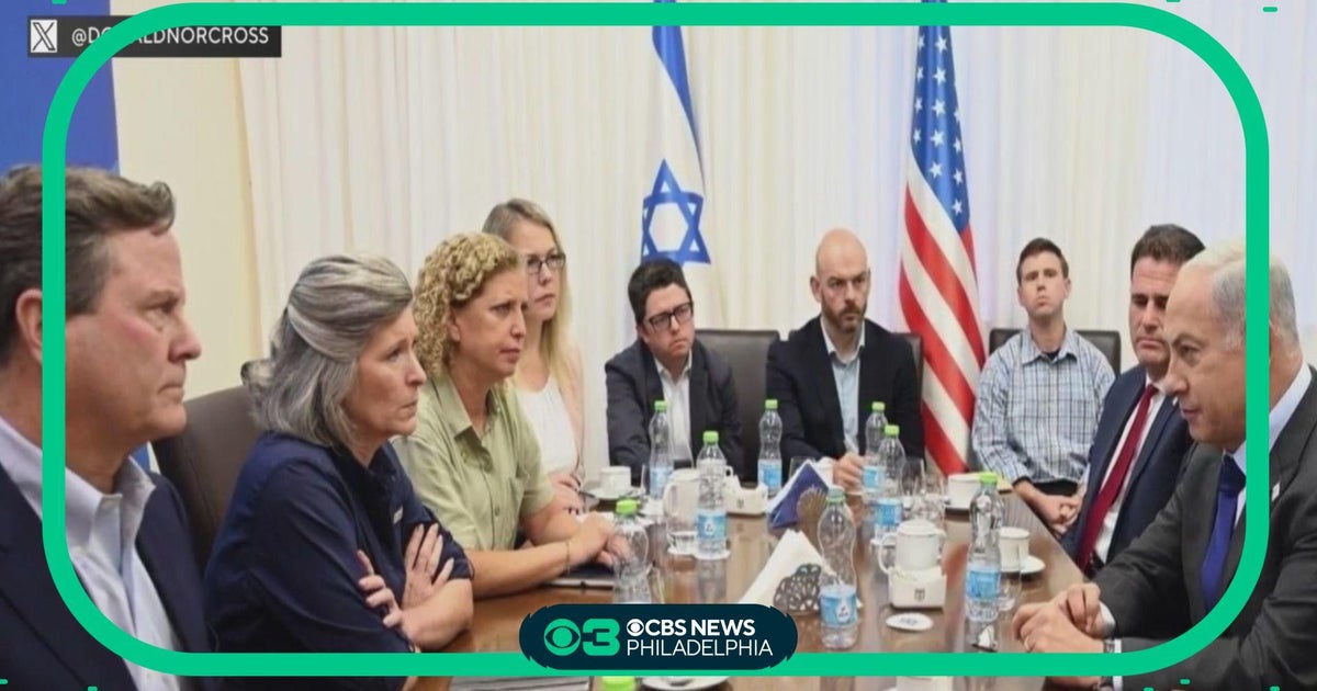New Jersey Congressman Donald Norcross is in Israel - CBS Philadelphia
