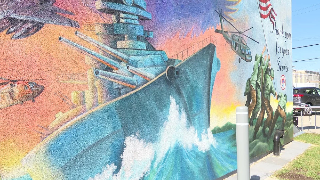 Family honors military veterans with new mural and rent-free space in ...