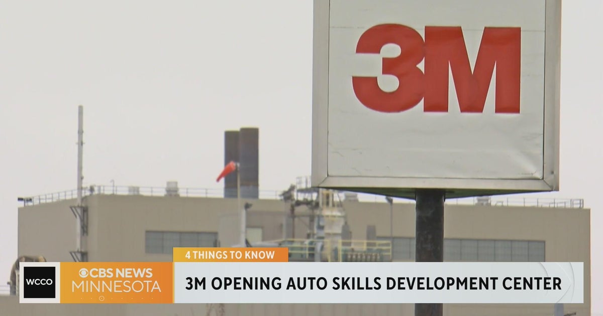 3M unveils its new Auto Skills Development Center - CBS Minnesota
