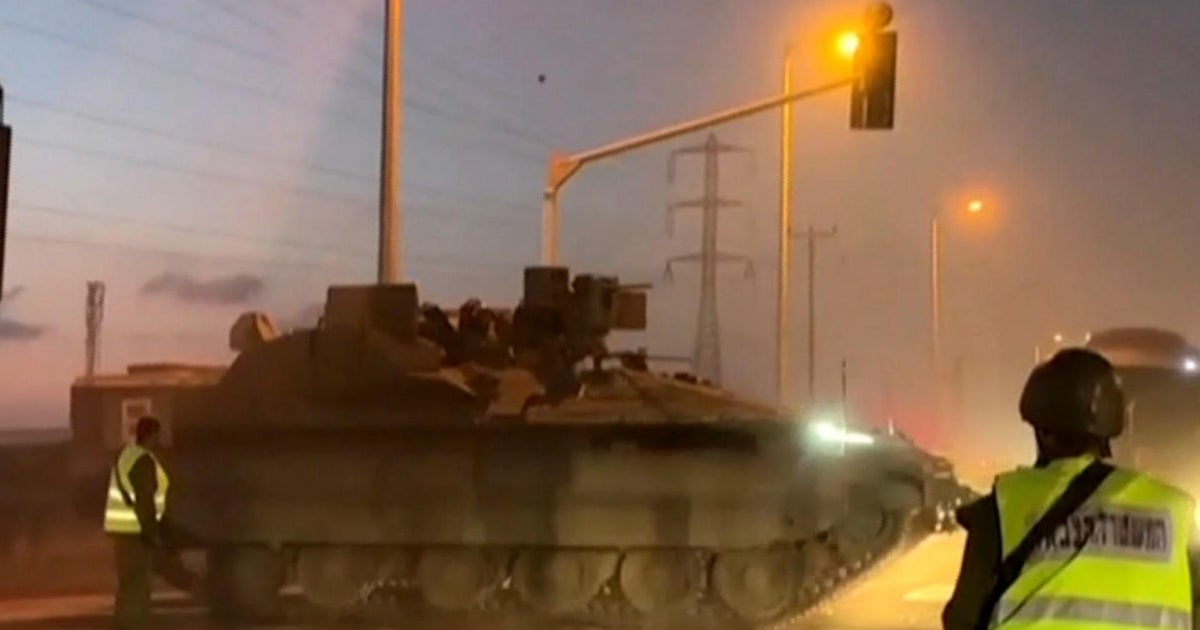 Israel continues effort to "crush" Hamas - CBS News