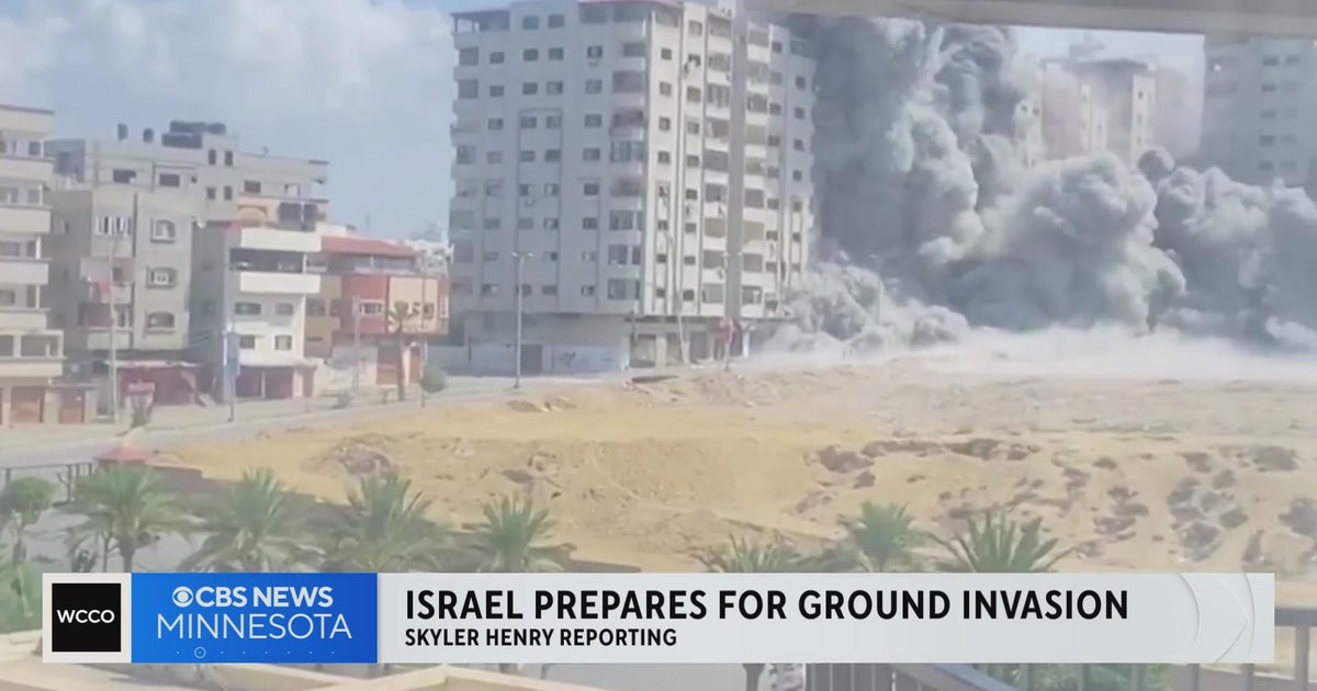 Israel prepares for possible ground invasion of Gaza - CBS Minnesota