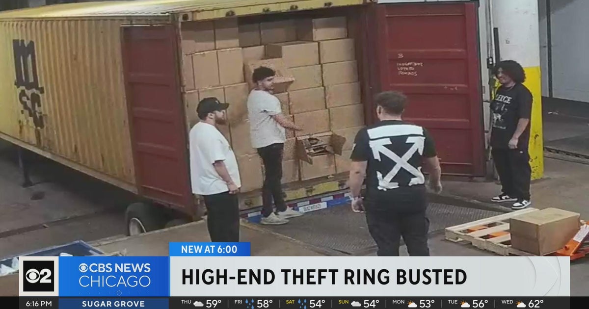 Lyons Police bust high-end theft ring - CBS Chicago