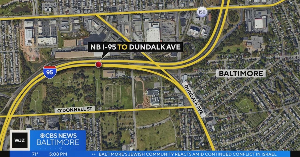 MTA investigates I-95 ramp robbery in Southeast Baltimore - CBS Baltimore