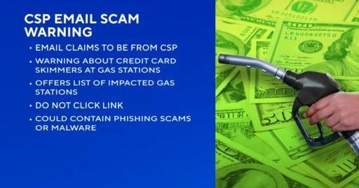 CSP warns public of scam email regarding credit card skimming devices ...