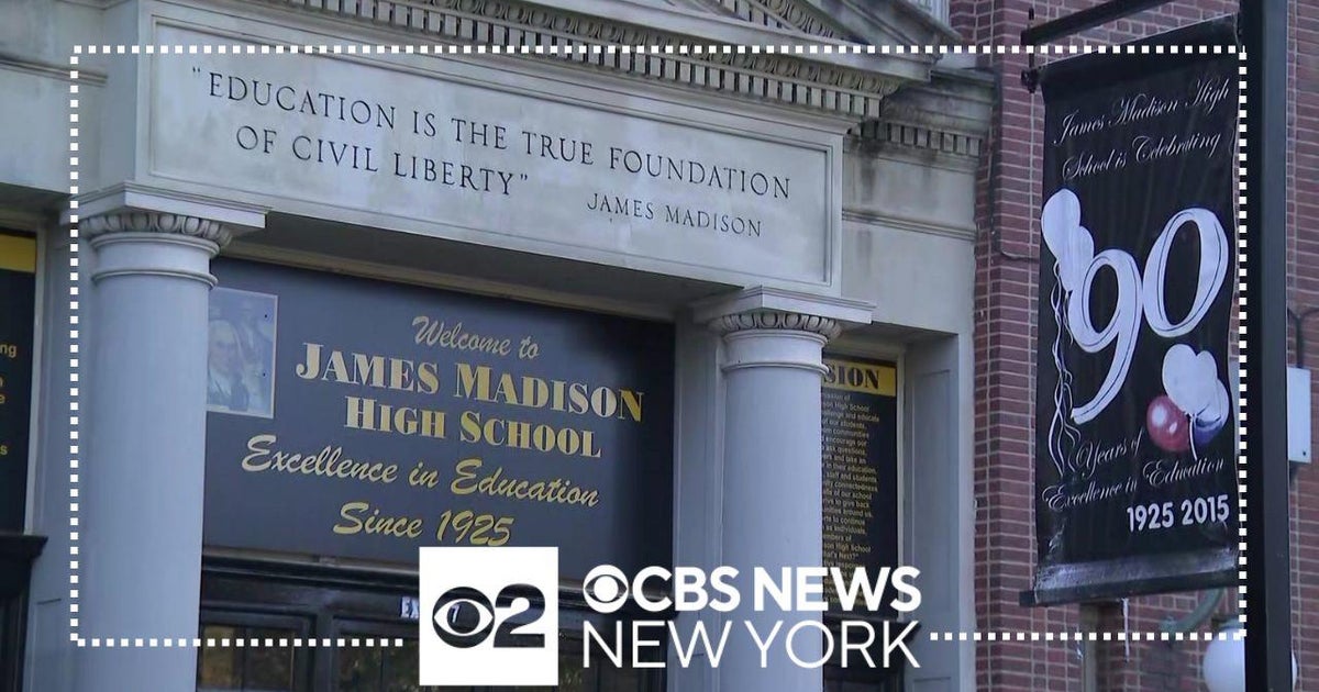Class Act heading to James Madison High School in Brooklyn! - CBS New York